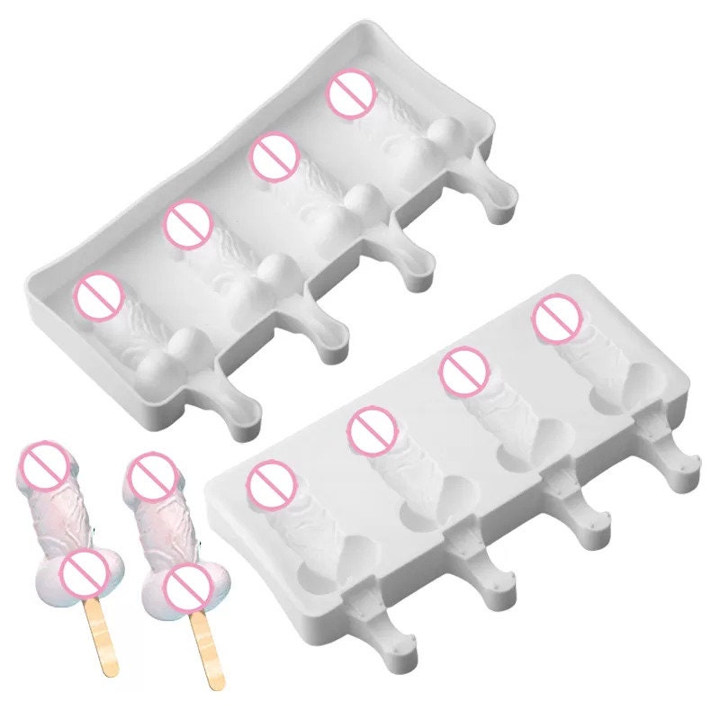 Penis Shaped Silicone Popsicle Molds: Naughty Fun for Icy Delights - Etsy