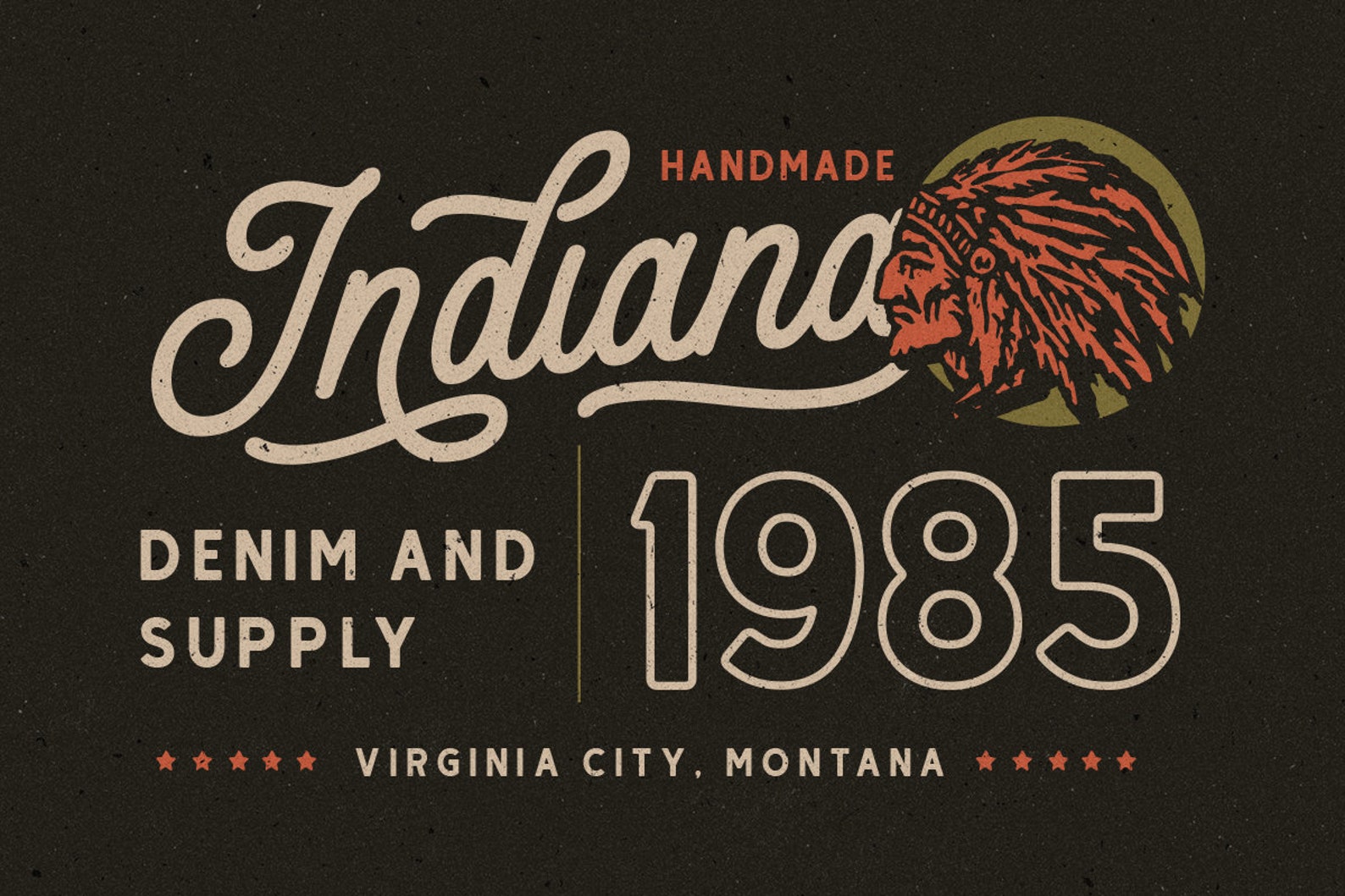 Thunder Heat - Font Duo, Vintage Font, Vintage Type, Script, Monoline ...