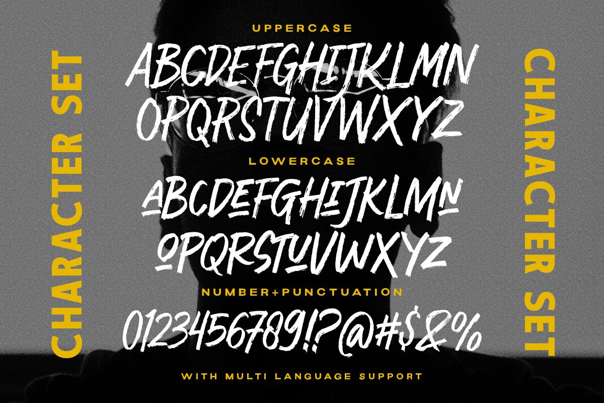 Wildnery Freestyle Brush Font, Brush Font, Urban Font, Display Font ...