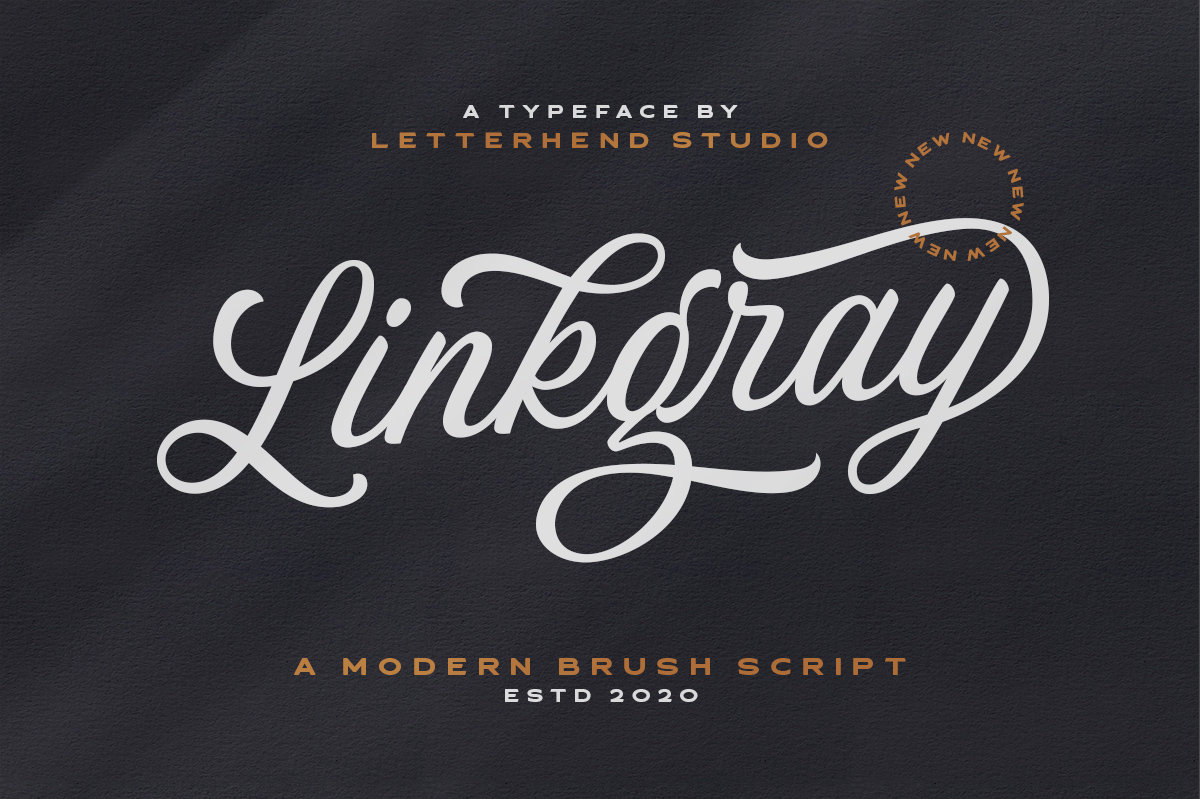 Linkgray Script - Swash Font, Swashes Font, Script Font, Sophisticated ...
