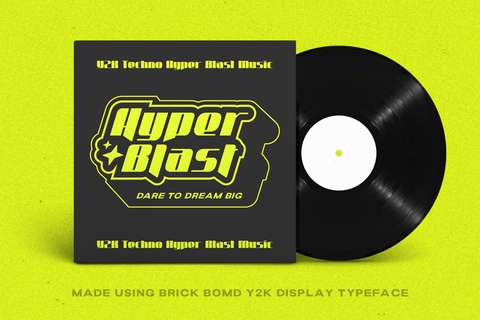 Brick Bond, Modern, Y2K Trend, Y2k Font, Futuristic, High-tech ...