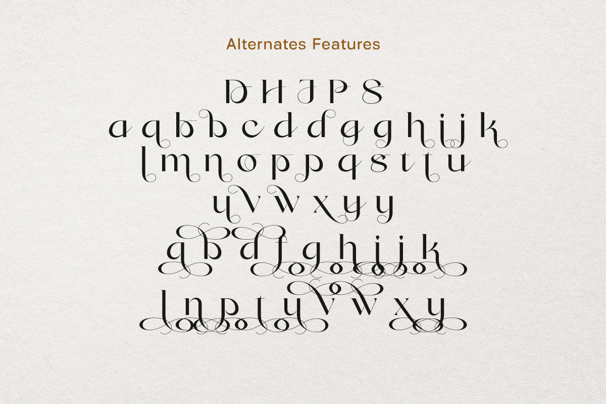 Praysire - Elegant Stylish Font, Sophisticated Font, Stylish Font, Sans ...