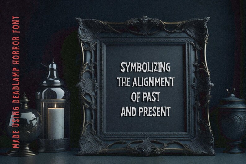 Deadlamp, Horror, Creepy, Spooky, Typeface, Scary, Macabre, Dread ...