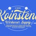 The Linestay Bold Script Font: Vintage Display Typeface - Etsy