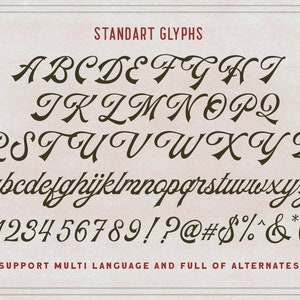 The Padlock - A Vintage Script, Script Font, Retro Font, Nostalgia Font ...