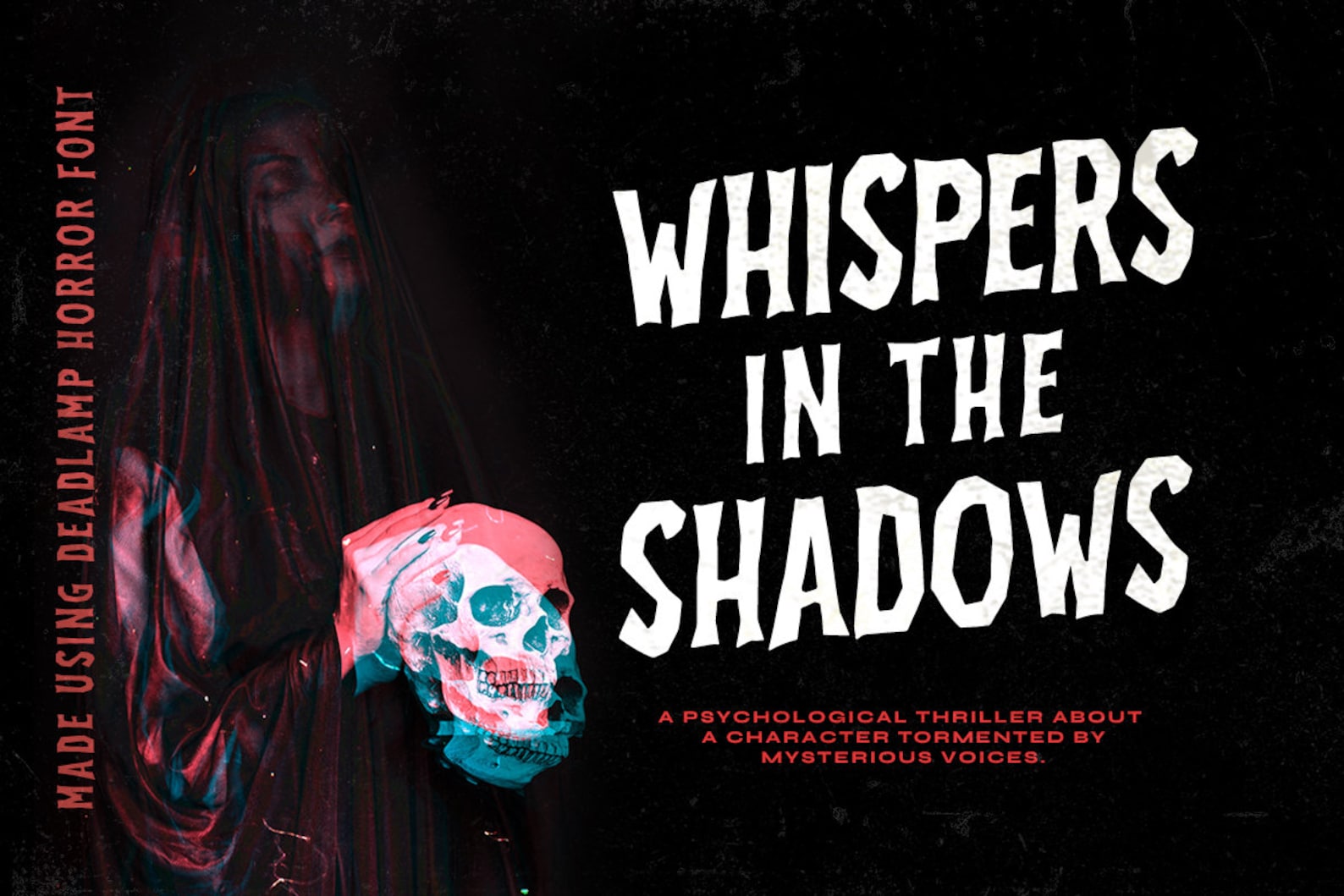 Deadlamp, Horror, Creepy, Spooky, Typeface, Scary, Macabre, Dread ...