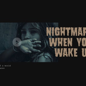 Sinister Mind - Horror Creepy Font, Halloween, Horror, Freaky, Display ...