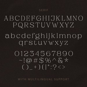 Claire Palmer- Elegant Font Duo, Font Duo, Script Font, Serif Font ...