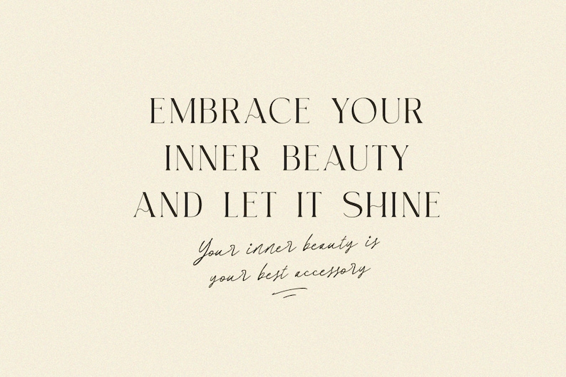 Harmony Embrace Font Duo: Chic Serif & Signature Script - Etsy