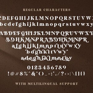 Duke Charming Font: Bold Serif With Italic - Etsy