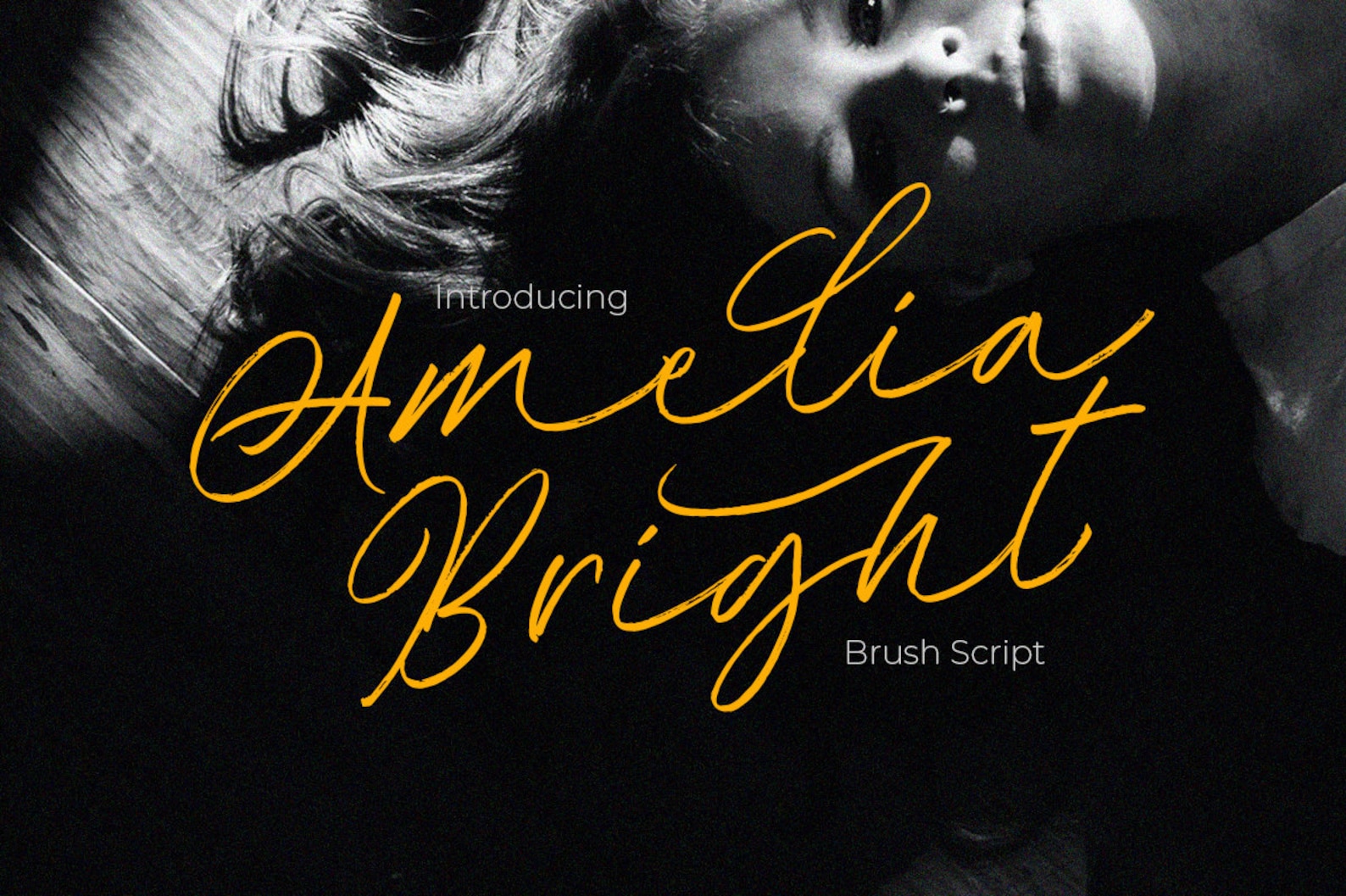 Amelia Bright - Handwritten Script, Script, Modern, Calligraphy ...