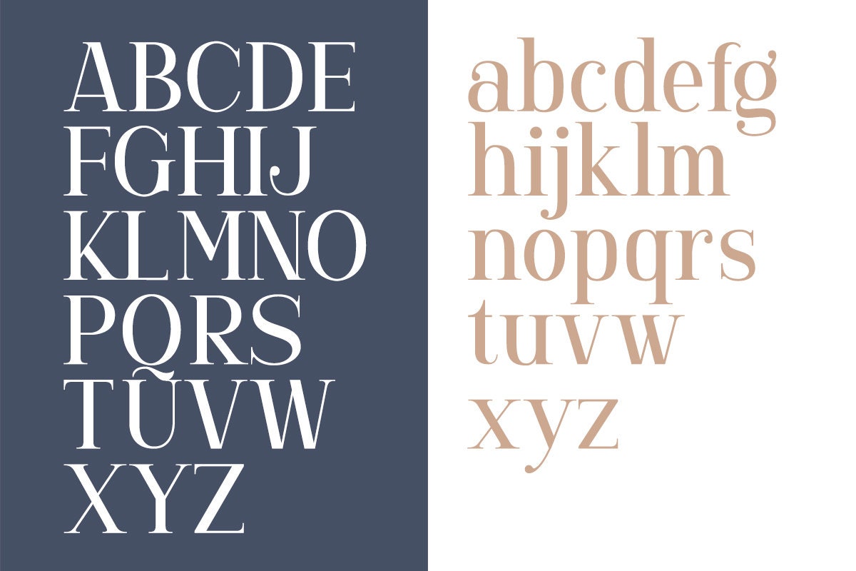 Gorgone: Versatile Serif Font - Elegant & Luxury - Etsy