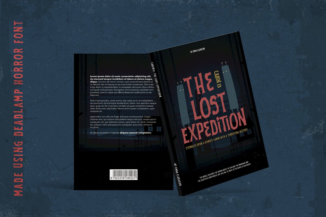 Deadlamp, Horror, Creepy, Spooky, Typeface, Scary, Macabre, Dread ...