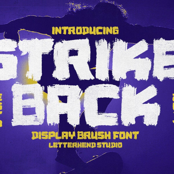 "back This Font" - Etsy