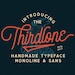 Thirdlone Font Duo, Nature, Wildlife, Adventure, Monoline, Script, Sans ...