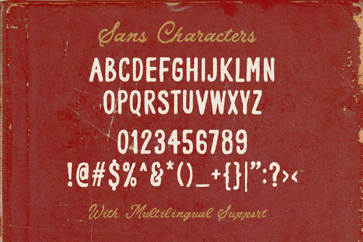 Prime Century Hand Drawn Font Duo,font Duo, Script, Vintage Script ...