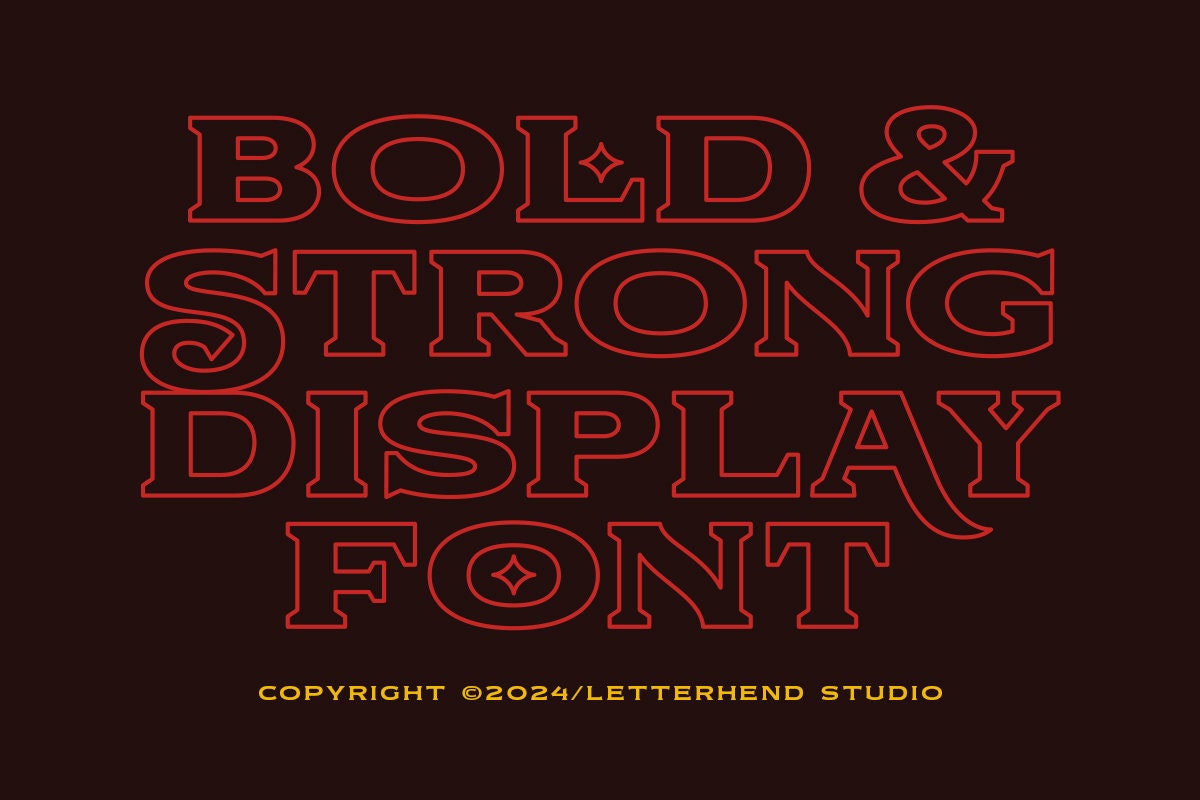 Marona Grande Display, Slab Font, Bold Font Display Font, Brand Font ...