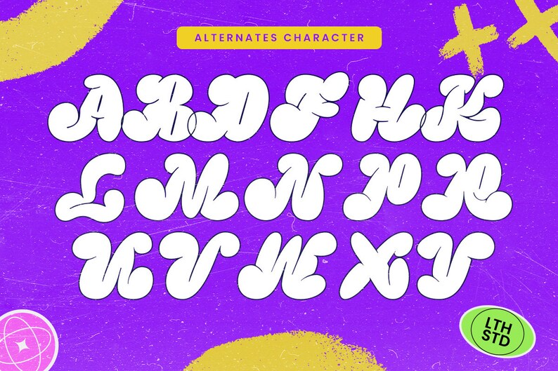 Fancy Quotes - Bubble Display Font, Display Font, Cartoon, Playful, Fun ...