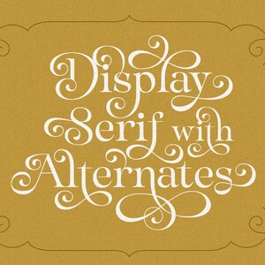 Sparky Dream - Curly Stylish Serif, Elegant, Stylish, Serif, Curly ...