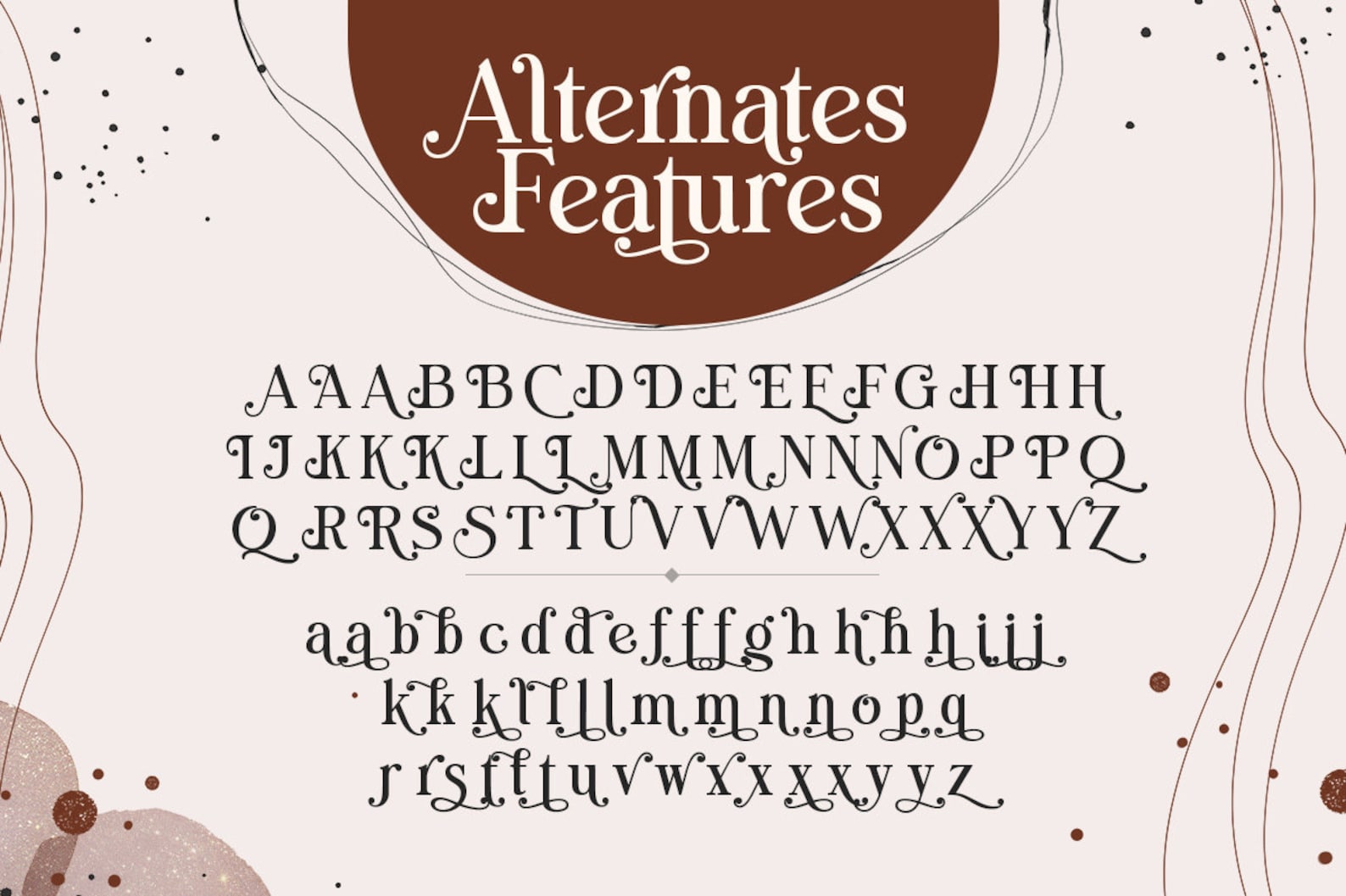 Bright Gesture Swash Font, Ligature Font, Modern Serif Font, Modern ...