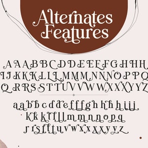 Bright Gesture - Swash Font, Ligature Font, Modern Serif Font, Modern ...