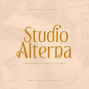 Magville Display, Modern, Elegant, Display Font, Sophisticated, Charming, Clean Font ...