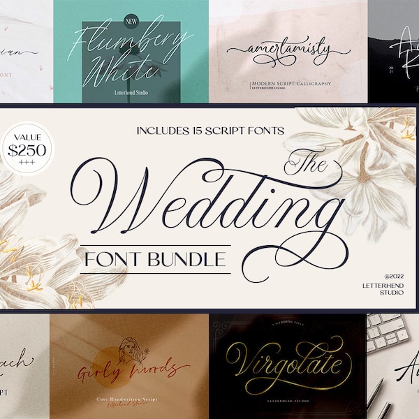 Script Invitation - Etsy