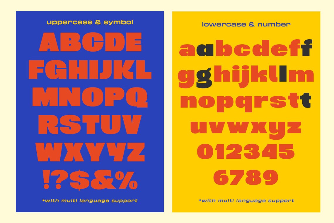 Napole Bold Sans Serif Font: Headline, Logo, Quotes - Etsy