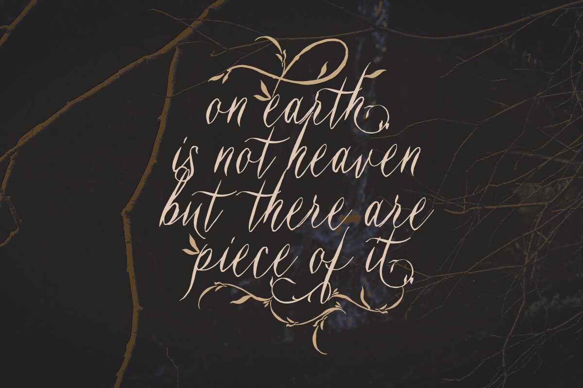 Belukar Unique Display Script, Script Font, Display Font, Ornament Font, Swash Font, Unique Font ...