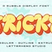 Tricky - Bubble, Display Font, Cartoon, Playful, Fun, Grafitti ...