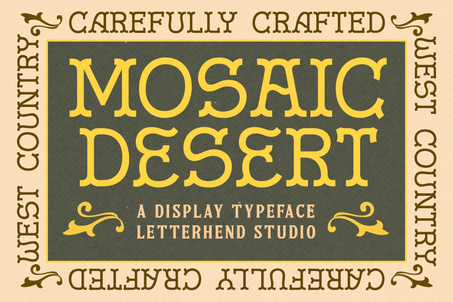 Mosaic Dessert - Display Typeface,display, Quirky Font, Cartoon Font ...