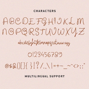 Cutesy Carmen - Handwritten Script, Beauty Font, Monoline, Casual ...