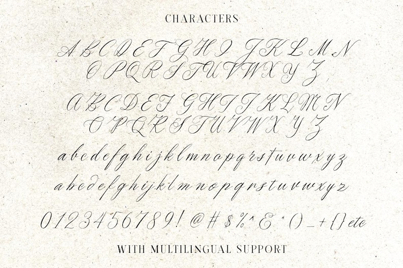 Golden Rouge Vintage Script, Classy Font,luxury Font,pretty Font,royal ...