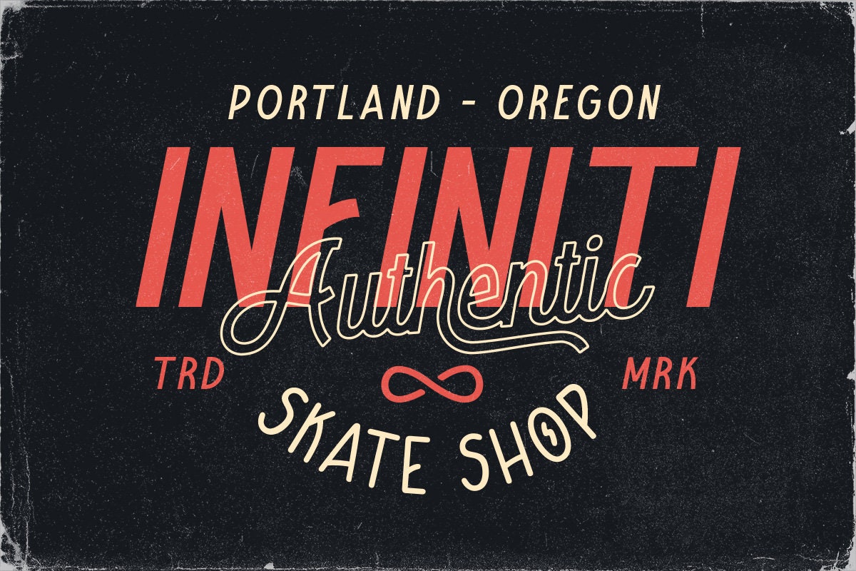 The Dorrington Font Trio & Extras Font Trio Font Bundle - Etsy