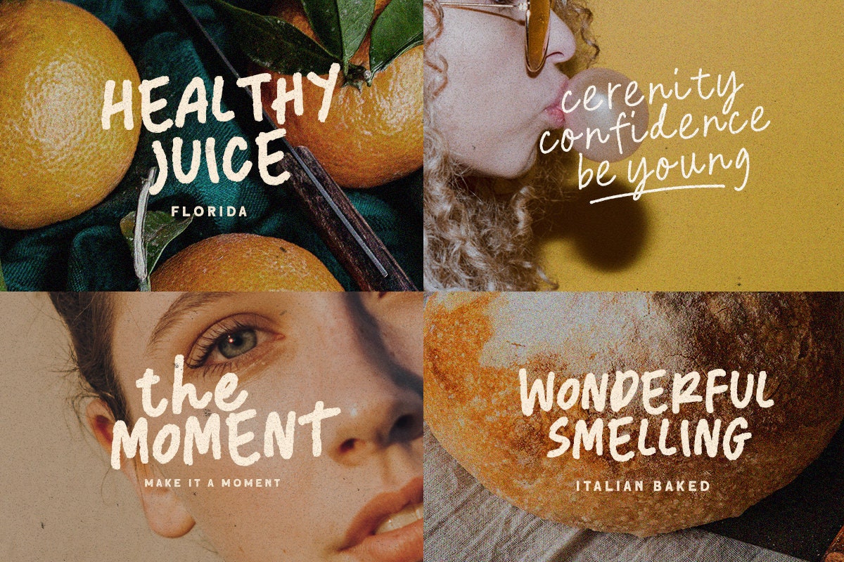 Dreamy Spaces slogan Font, Tagline Font, Handwritten Font, Fun Font ...