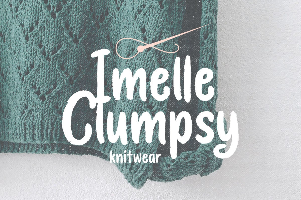 Bloom Monday Rough Script Retro Font Groovy Font Vintage - Etsy