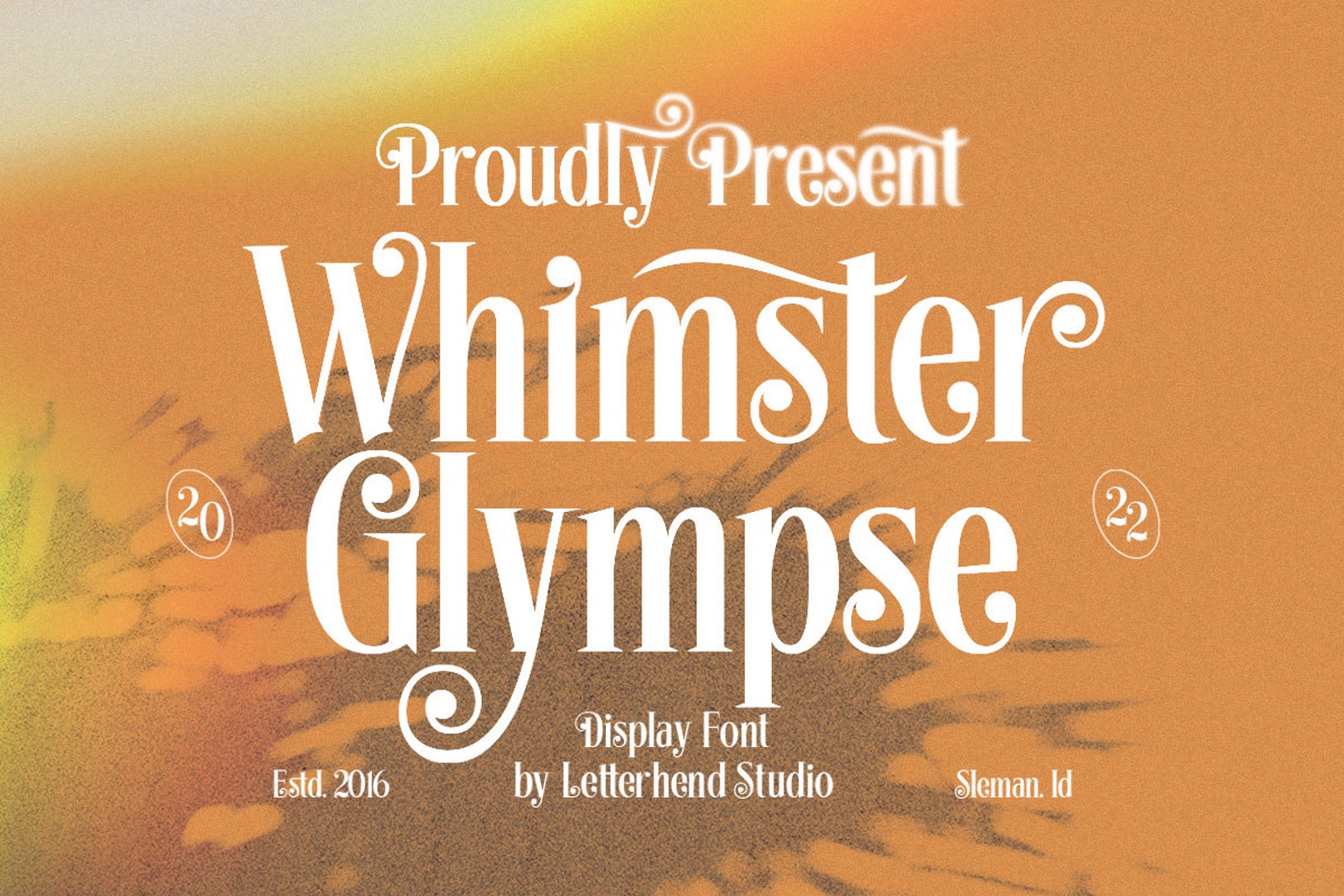 Whimster Glimpse Swash Font, Cursive Font, Luxury Font, Swirly Font ...