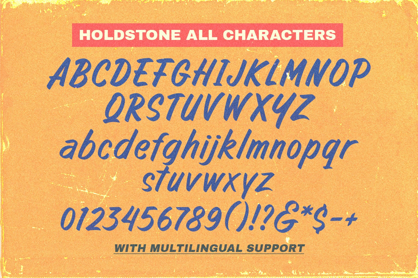Holdstone, Quirky Font, Cartoon Font, Playful Font, Bold Script, Rough ...
