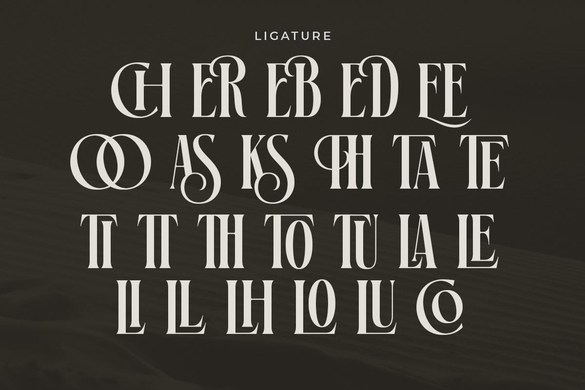 House District Serif Font: Crafted Elegant Typography - Etsy