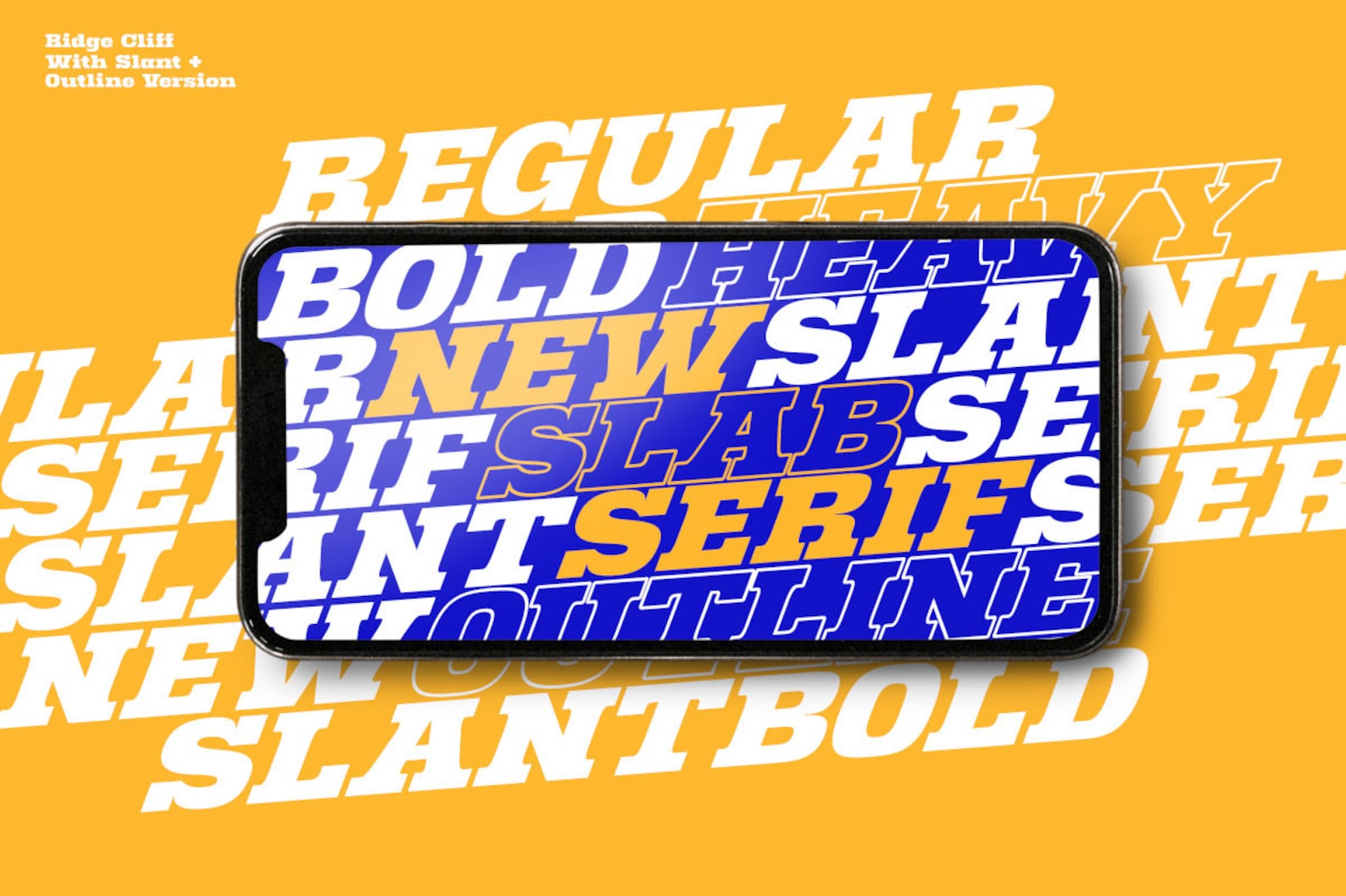 Ridge Cliff Slab Serif Font: Bold Title & Logo Font - Etsy