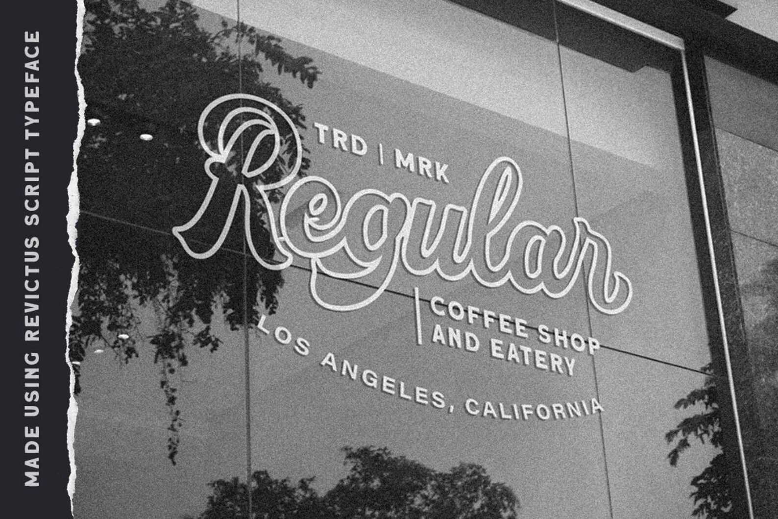 Revictus Script, Vintage Font, Gritty Font, Rustic Font, Retro Font, Lettering, Handwritten ...