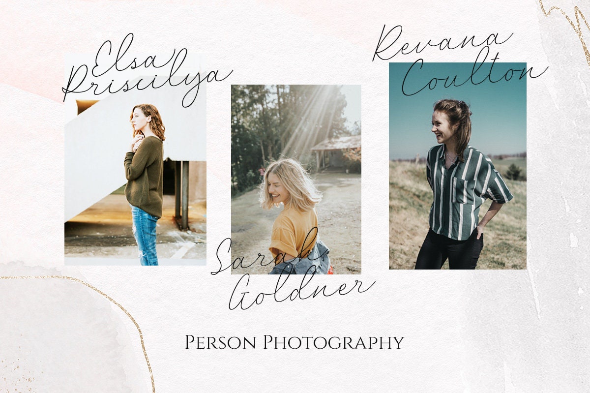 Marina Bullock - Signature Script, Girly Font, Cursive Font, Modern ...