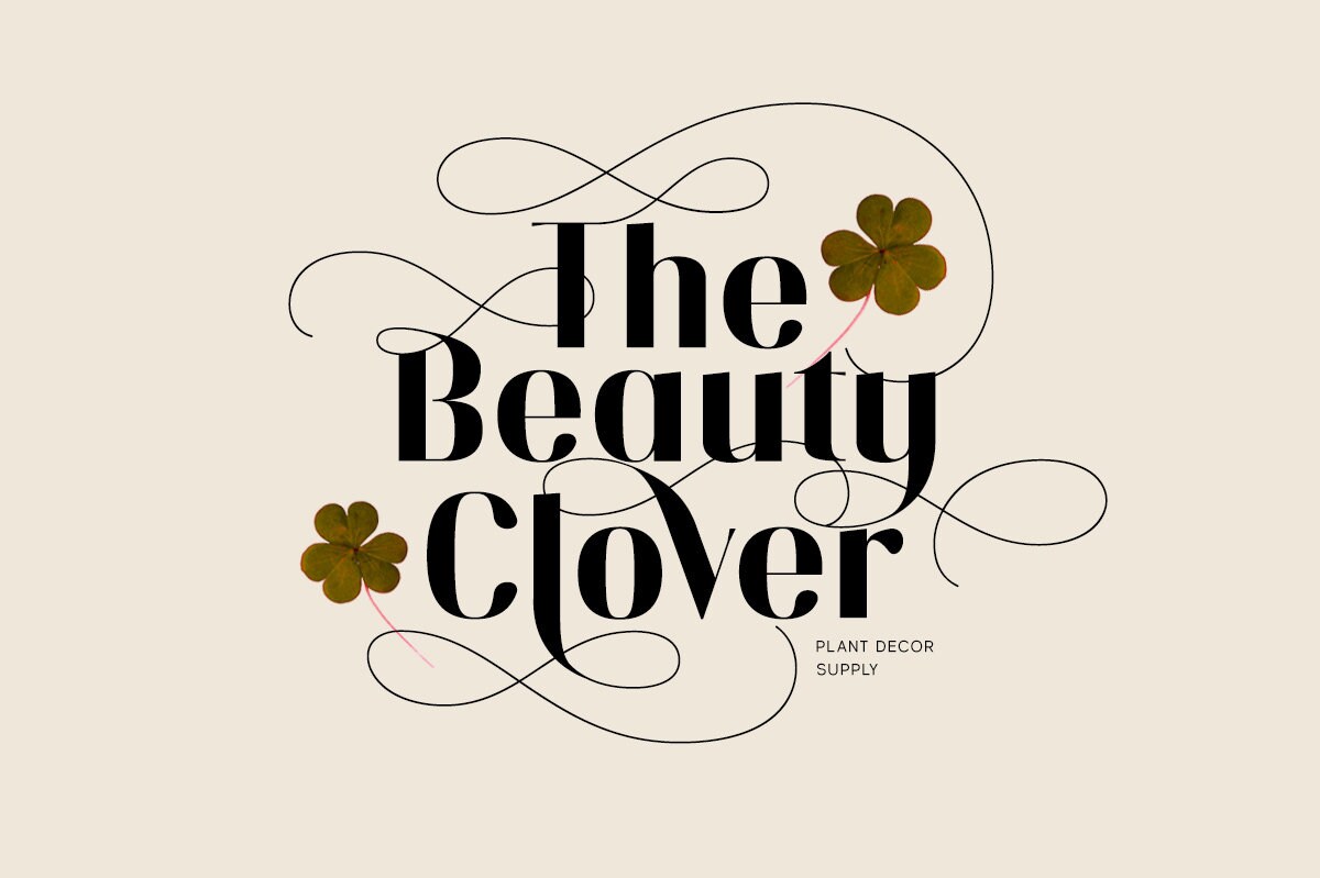 Ginevra - Stylish Display Font, Sophisticated Font, Luxury Font ...