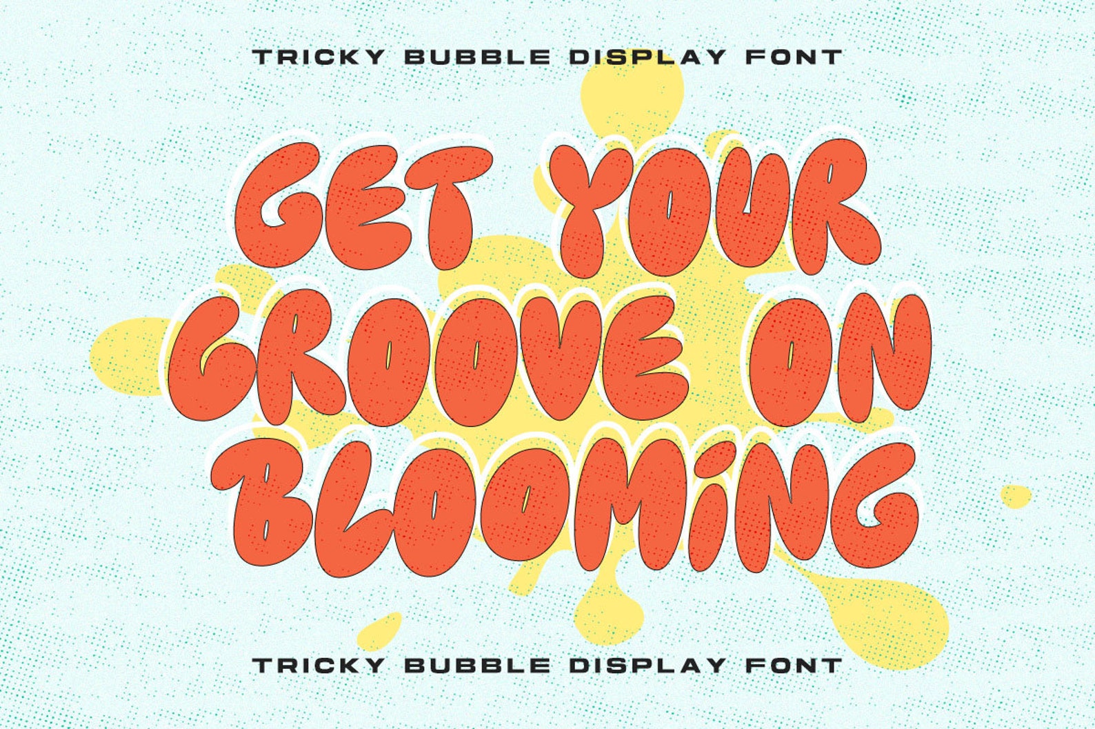 Tricky - Bubble, Display Font, Cartoon, Playful, Fun, Grafitti ...