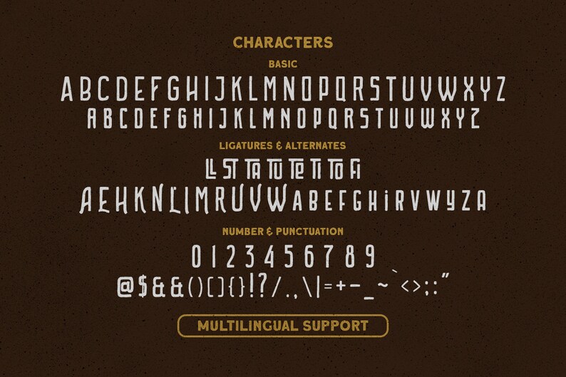 Marion Bridgecondensed Font Vintage Font Illustration - Etsy