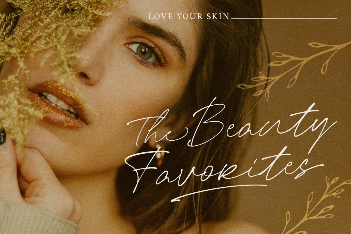 Malorta Story Script, Hand-drawn, Brush Texture, Feminine, Chic, Elegant, Graceful Calligraphy ...