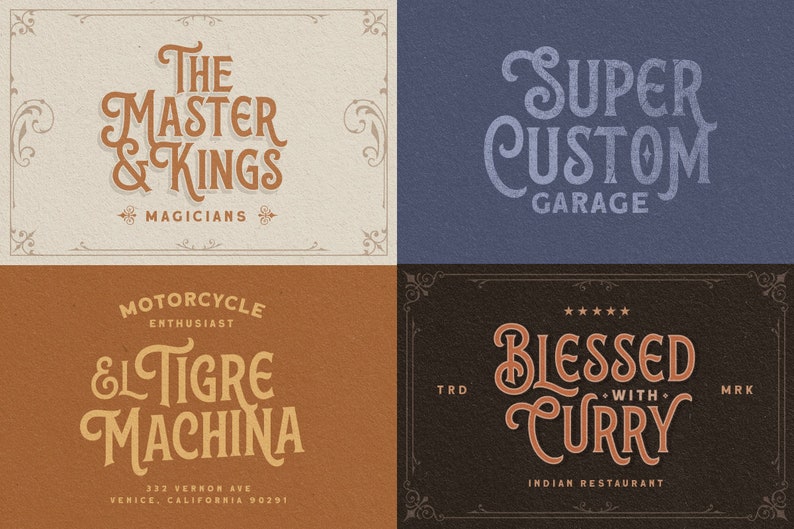 The Wanters - Vintage Display Font: Nostalgic Bold Typeface - Etsy