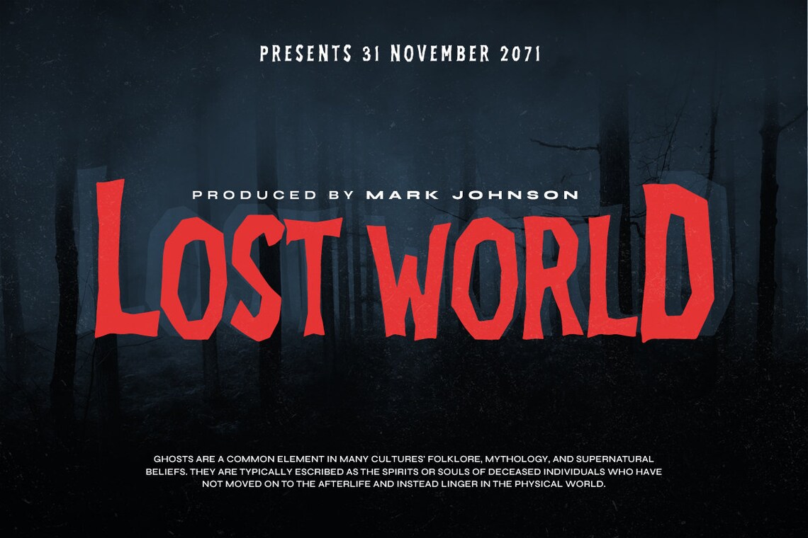 Deadlamp, Horror, Creepy, Spooky, Typeface, Scary, Macabre, Dread ...