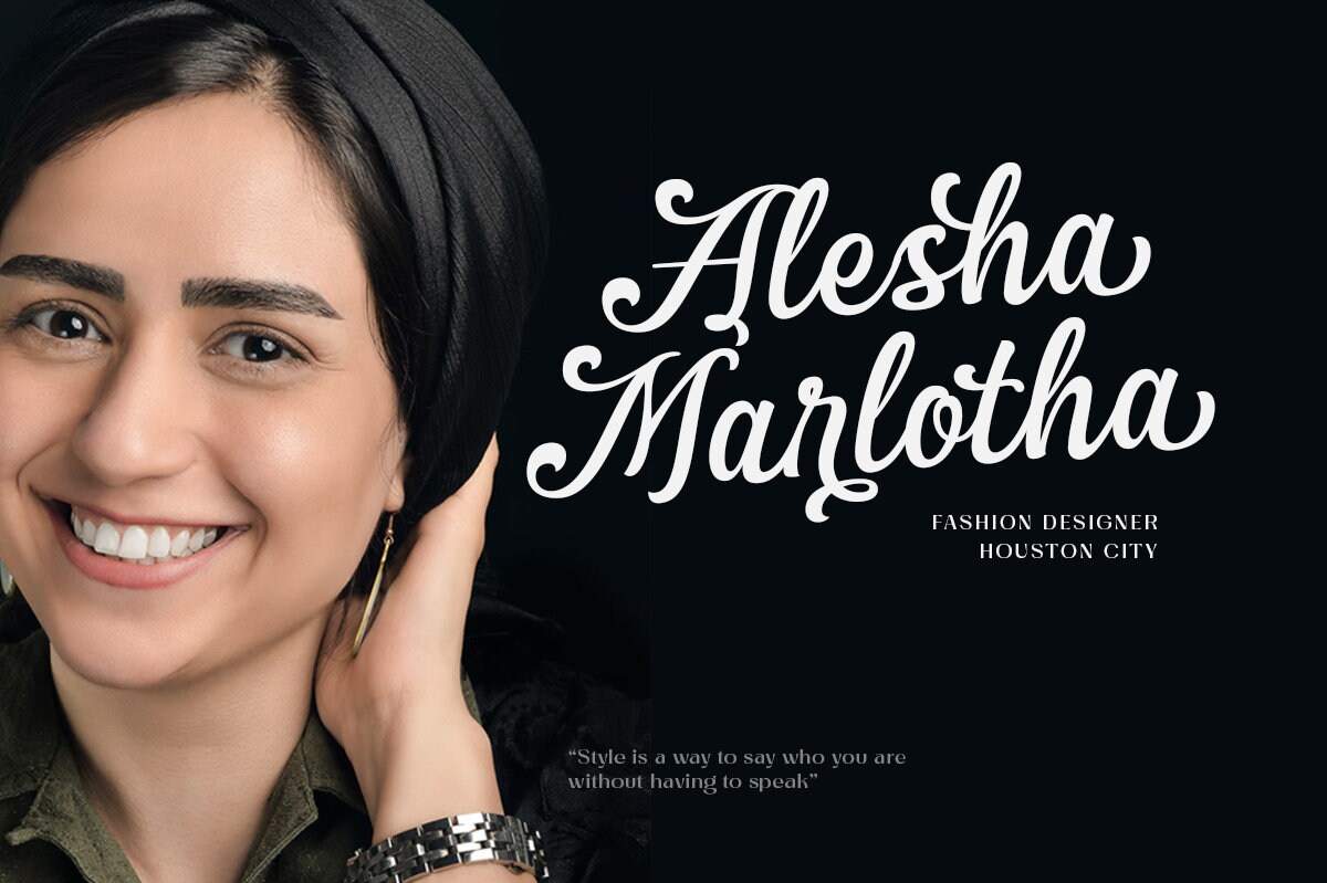 Briella Script.bold Script, Script Font, Romantic Font, Beauty Font ...