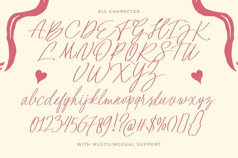 Amalia Noni Handwritten With Doodles, Romantic Script , Feminine Font ...